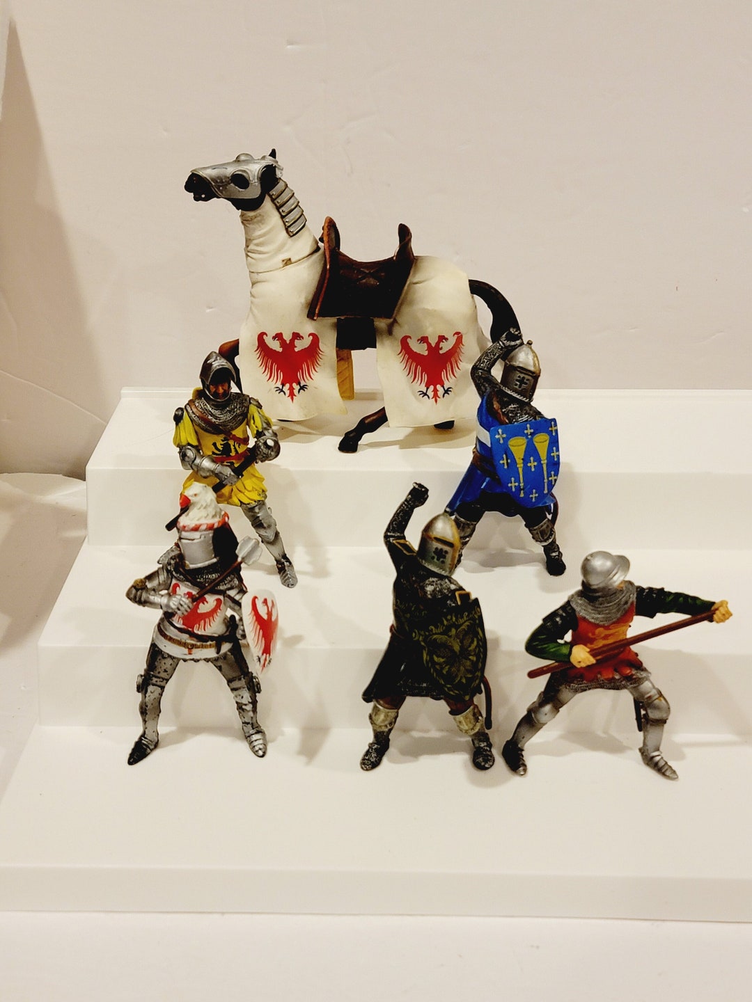 BBI Blue Box Medieval Knight Figure Set - Etsy