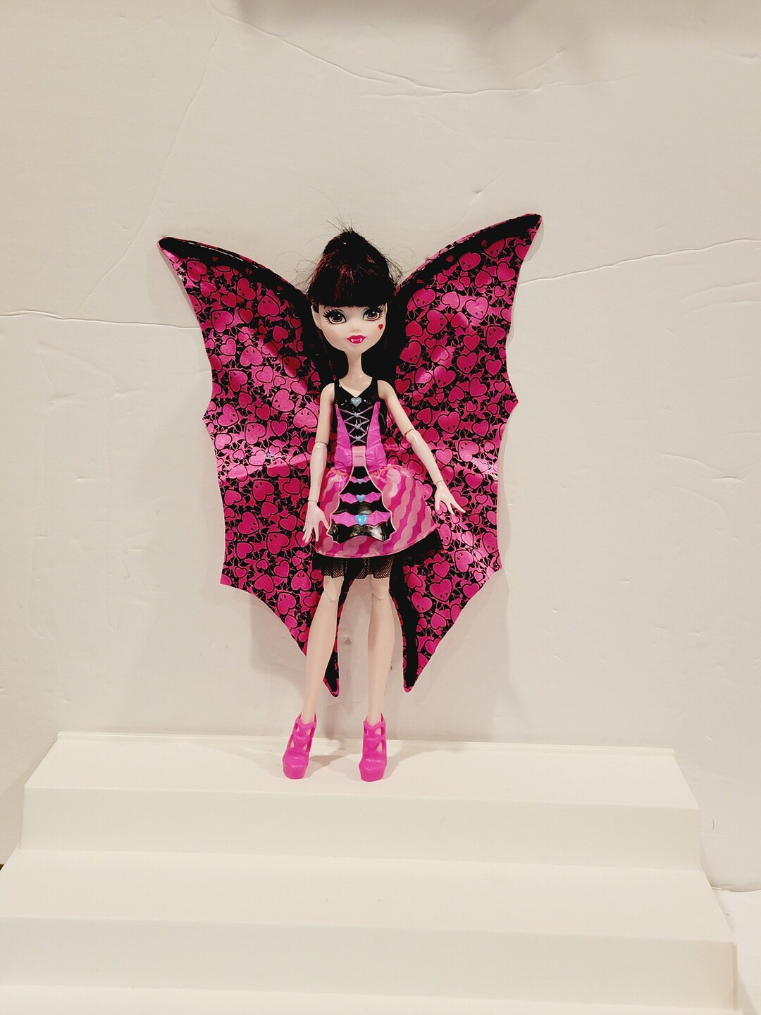 Monster High Ghoul-to-bat Draculaura Doll With Fold Out - Etsy