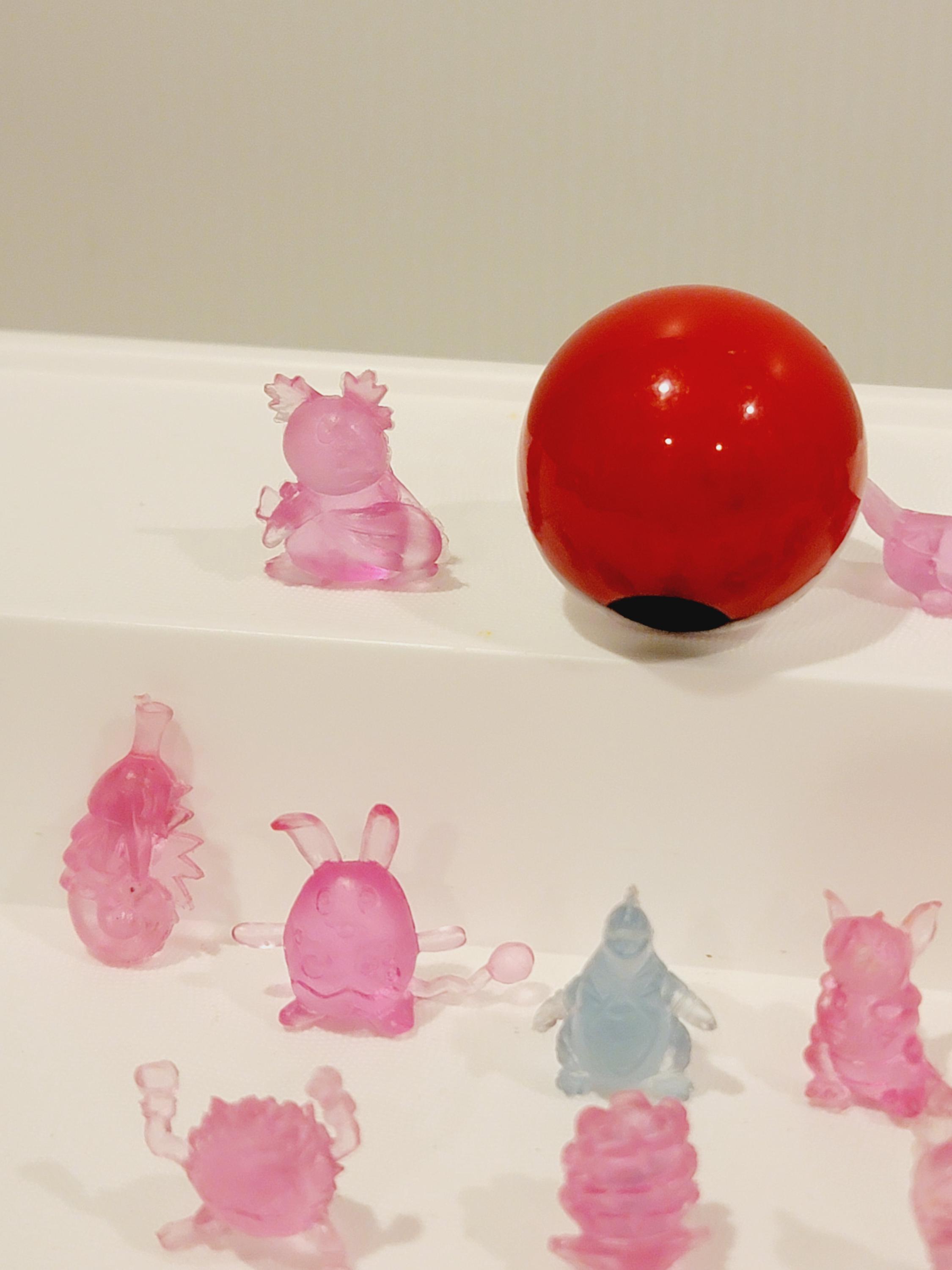 Pokemon Clear Translucent Figure Set - Etsy