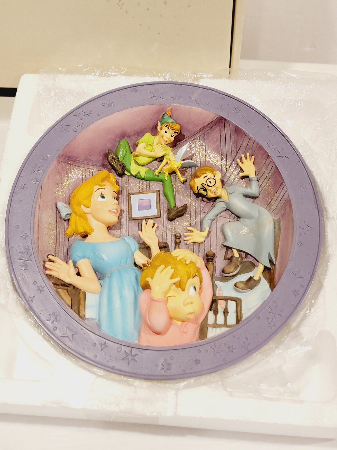 Disney Peter Pan Faith, Trust & Pixie Dust Collectible 3D Relief ...