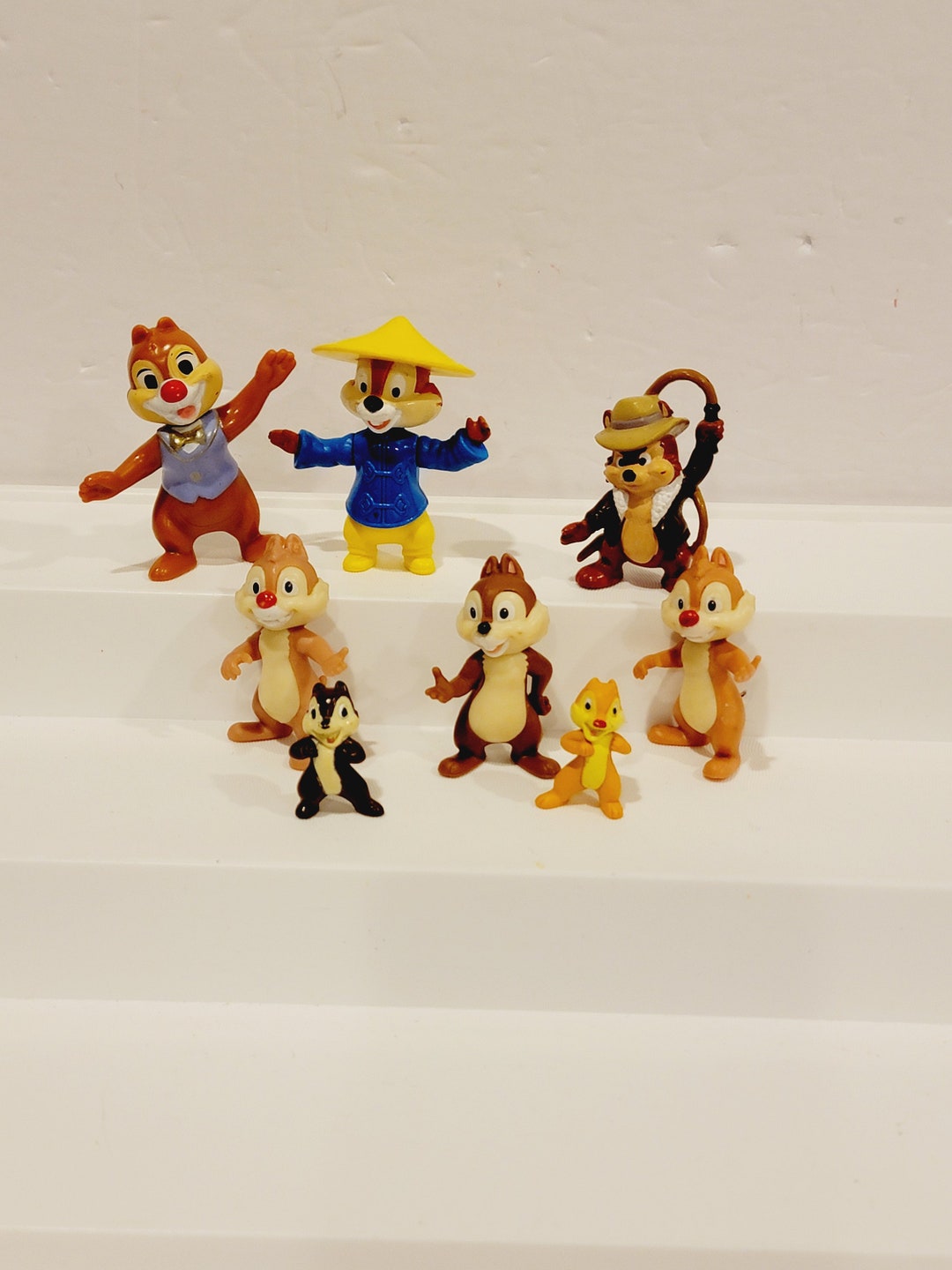 Disney Chip N Dale Chipmunk Figure Set - Etsy