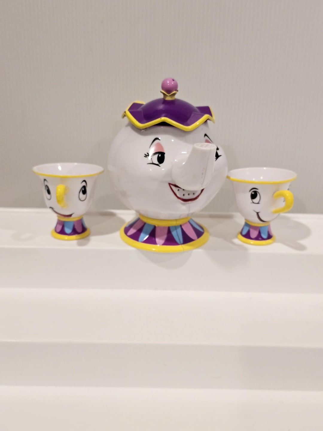 Disney Beauty and the Beast Mrs Potts Talking Tea Set - Etsy