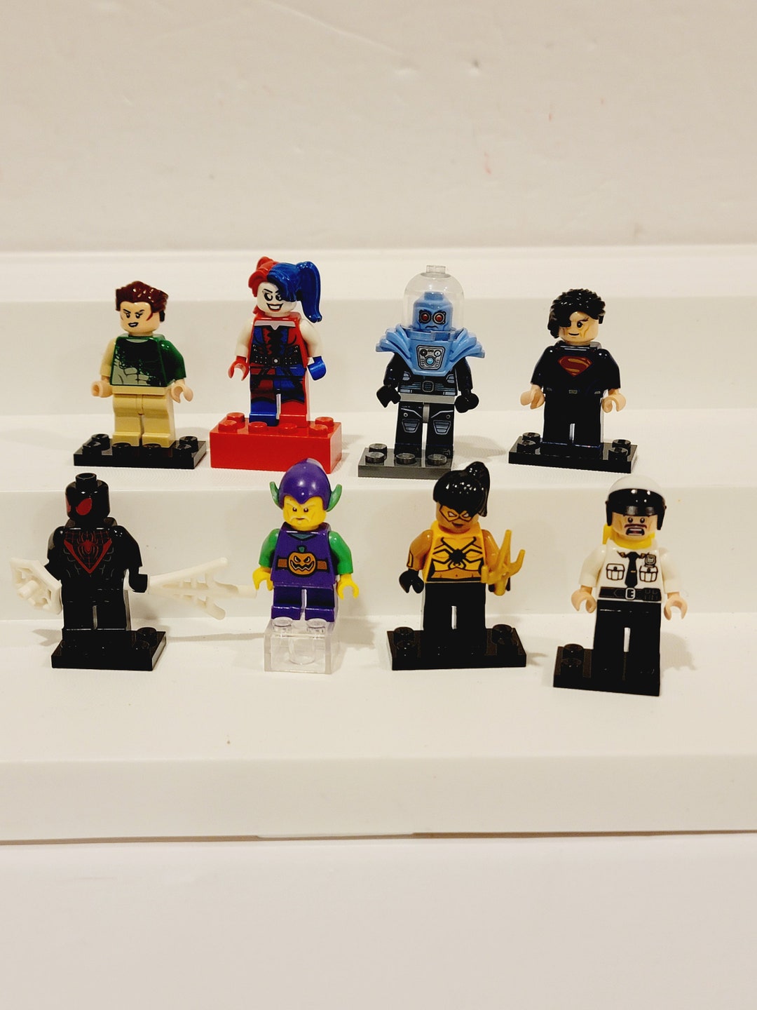 Lego Marvel DC Comics Super Hero Figure Set - Etsy