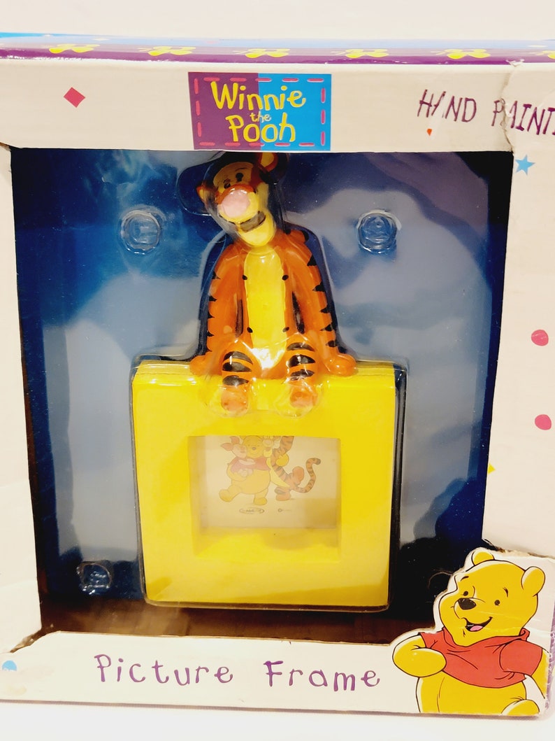Winnie the Pooh Tigger Picture Frame Worldco Industrial - Etsy