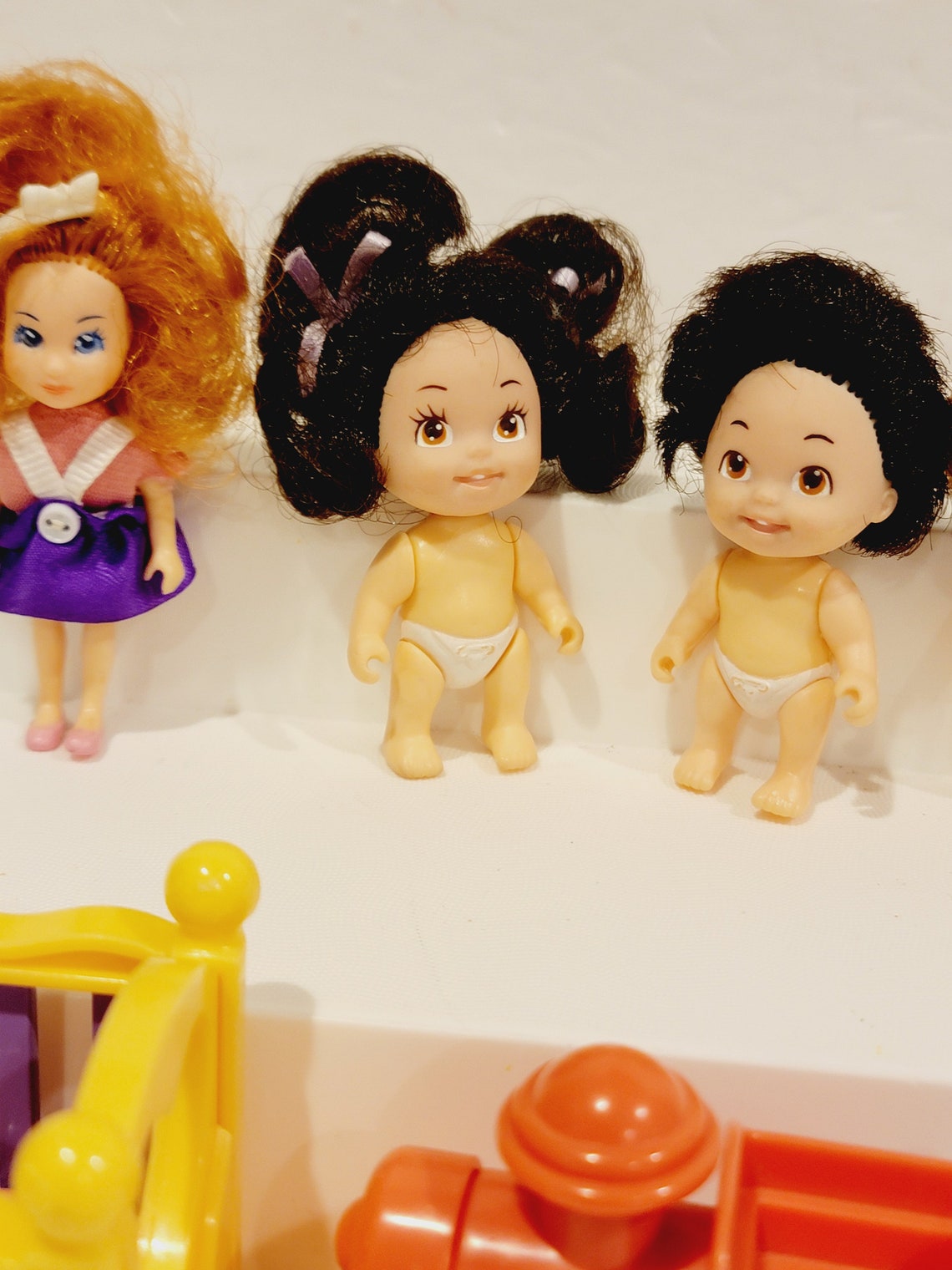 Vintage Tyco Quints Mini Baby Mix Dolls Set With Accessories - Etsy