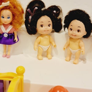 Vintage Tyco Quints Mini Baby Mix Dolls Set With Accessories - Etsy