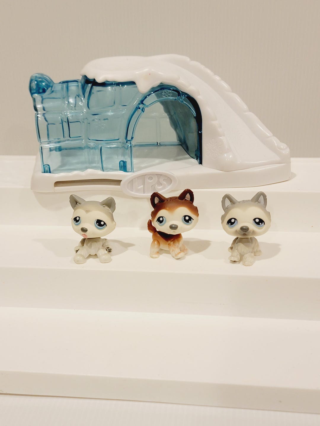 Littlest Pet Shop LPS Polar Pups Playset and Figure Set - Etsy