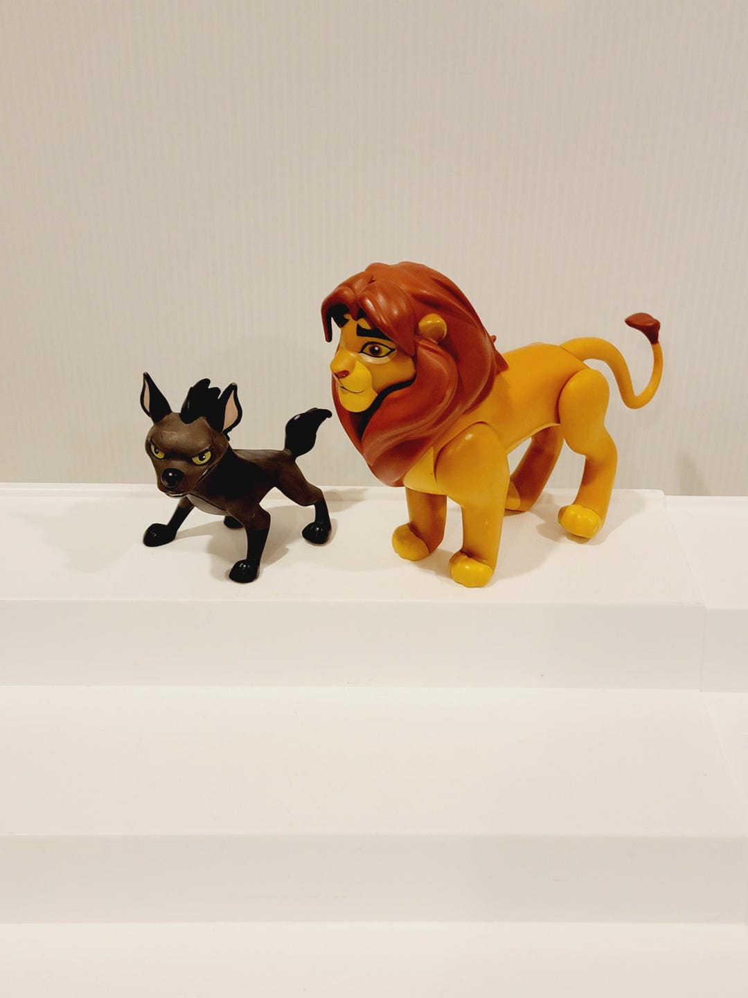 Disney Deluxe Lion King Figure Set Simba and Janja Hyena - Etsy