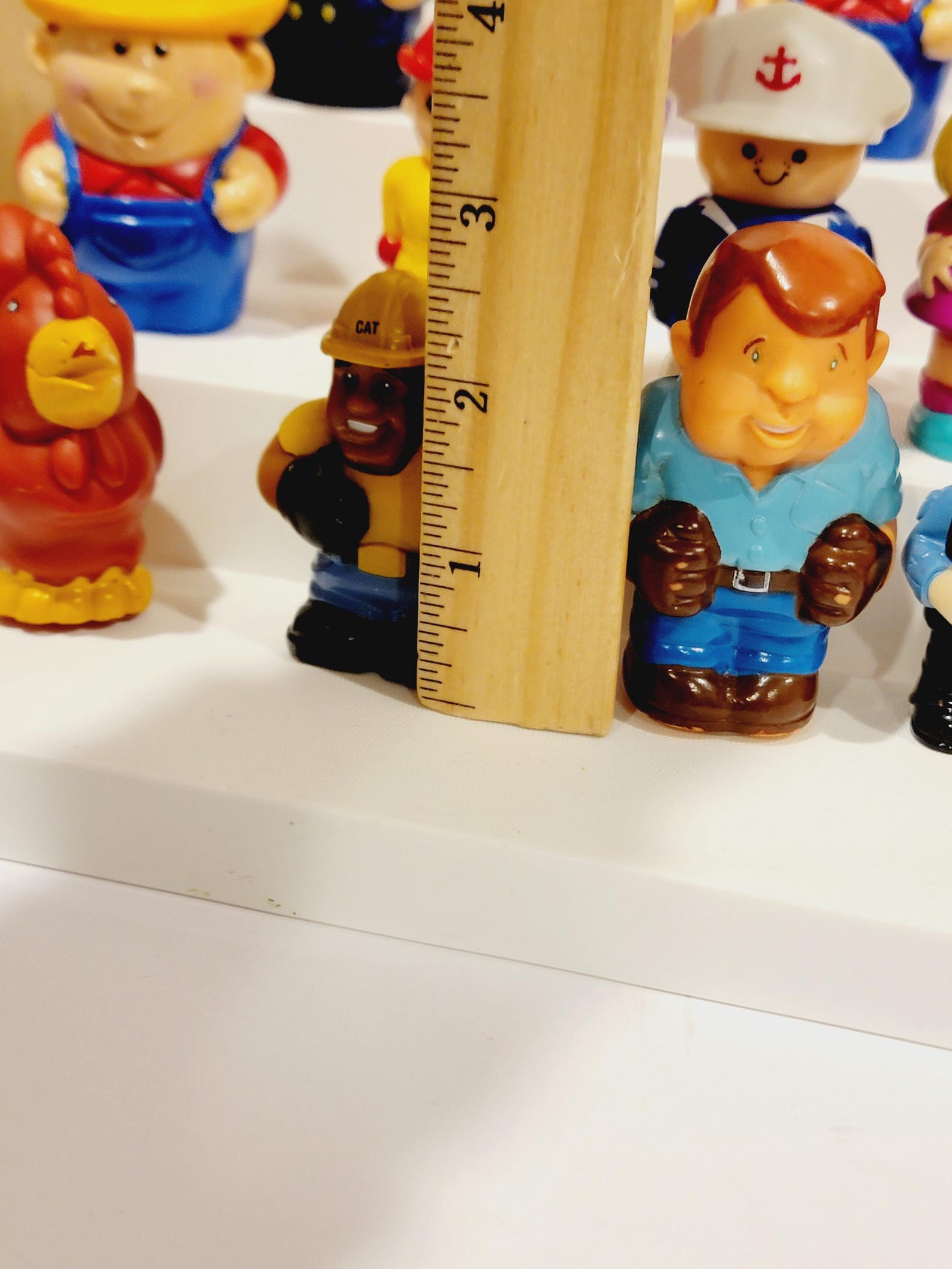 Vintage Plastic Little People Shelcore, John Deere, Playskool,and ...