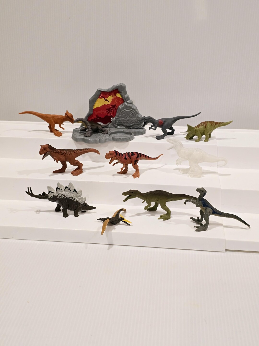 Jurassic World Mini Dinosaur Figure Set - Etsy