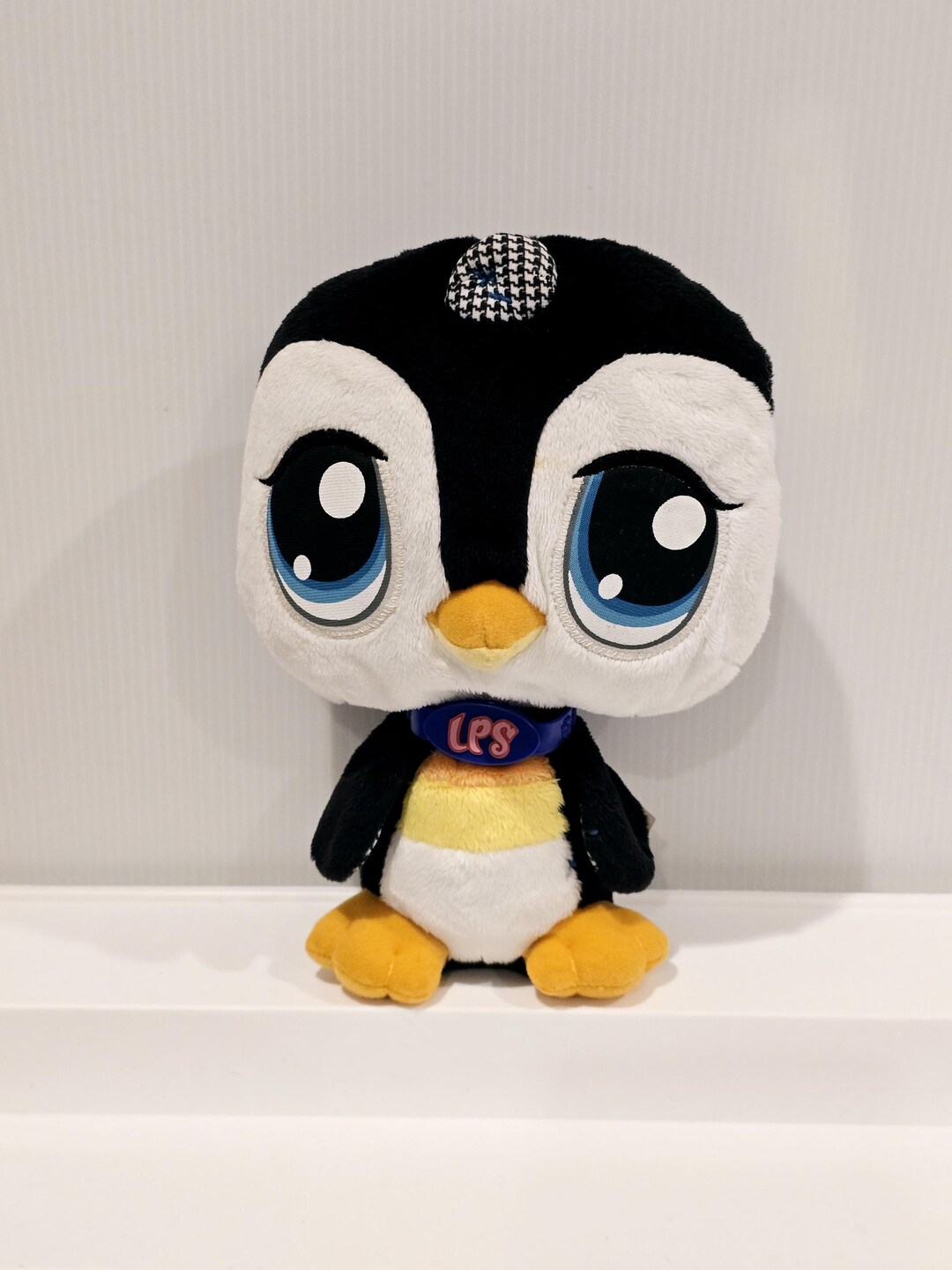 Littlest Pet Shop LPS Penguin Plush Black White Stuffed - Etsy