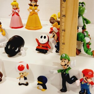 Nintendo Super Mario Bros Figure Set - Etsy