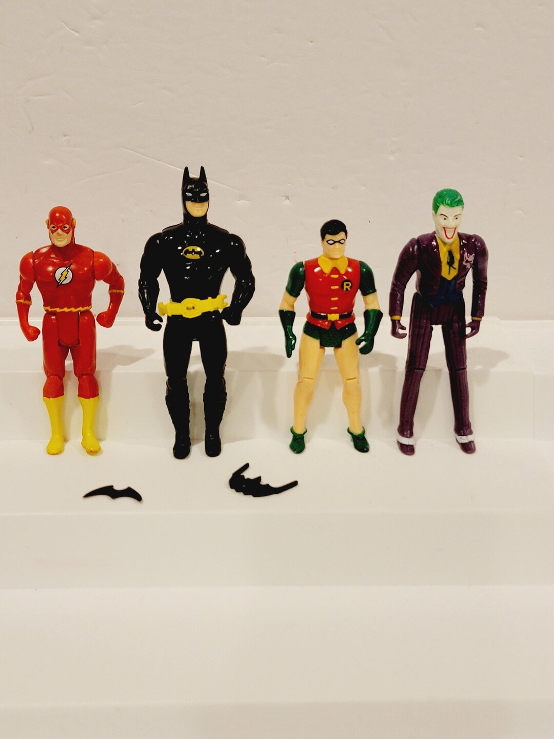 Vintage 80s Dc Comics Kenner Action Figure Set - Etsy