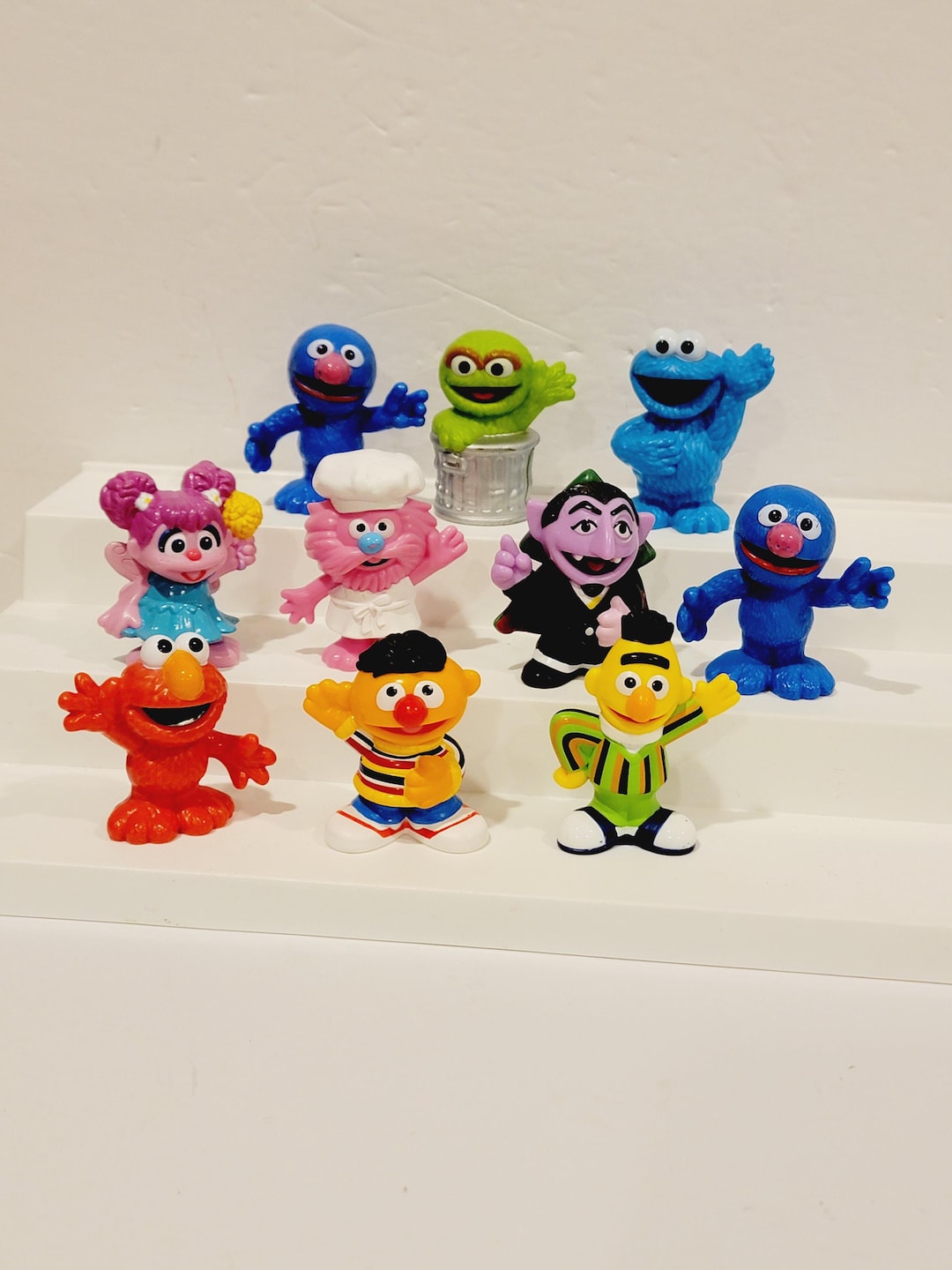 Sesame Street Deluxe Figure Set - Etsy