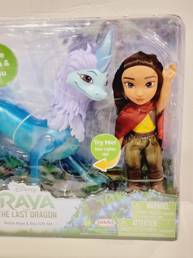 Disney's Raya and the Last Dragon Petite Raya & Sisu Gift Set - Etsy