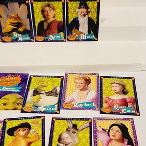 Shrek Action Figure and Trading Card Set - Etsy