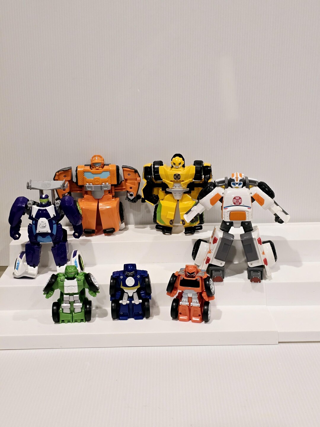 Transformers Rescue Bots Academy and Flip Racers Figure Set - Etsy