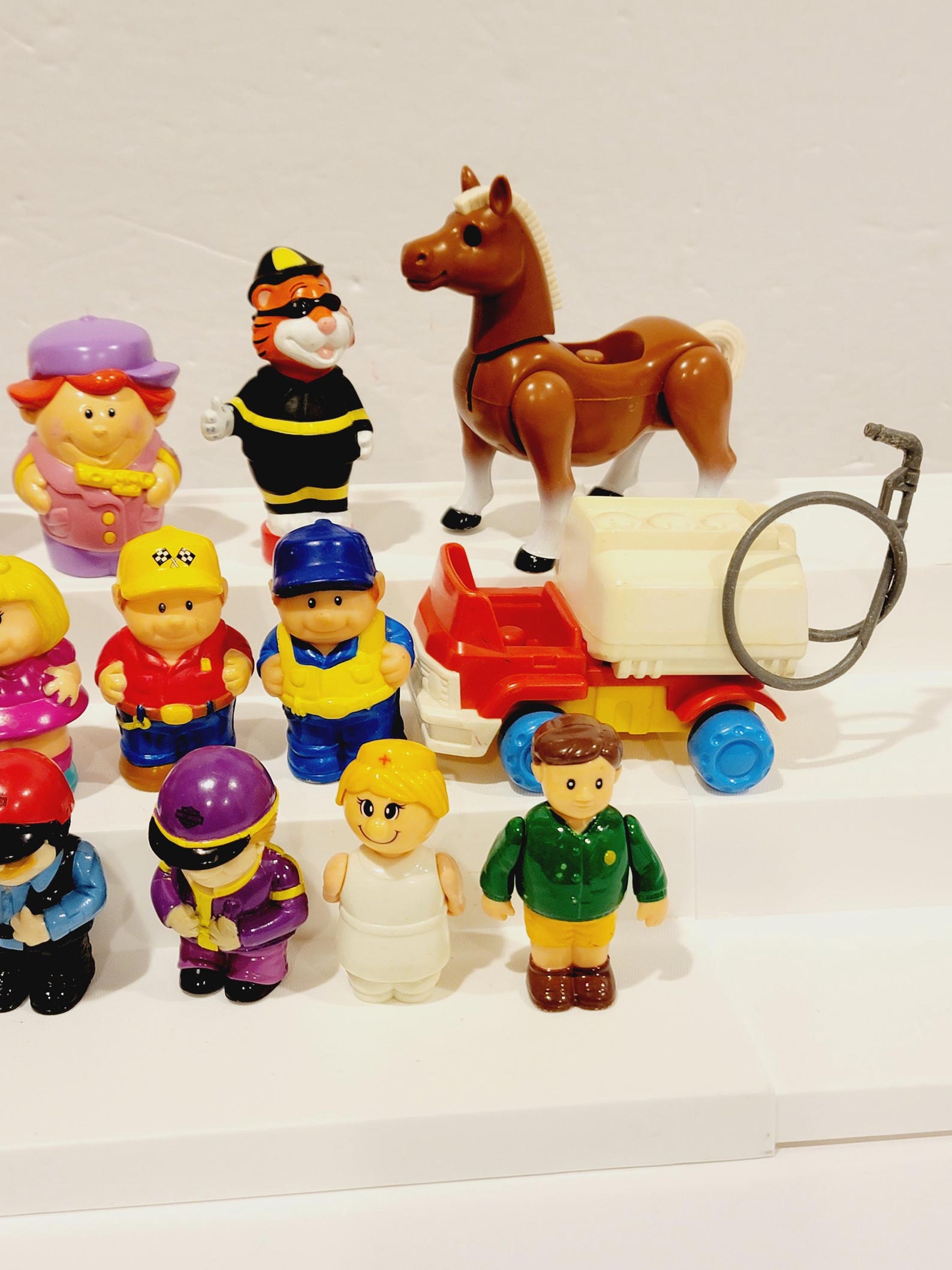 Vintage Plastic Little People Shelcore, John Deere, Playskool,and ...