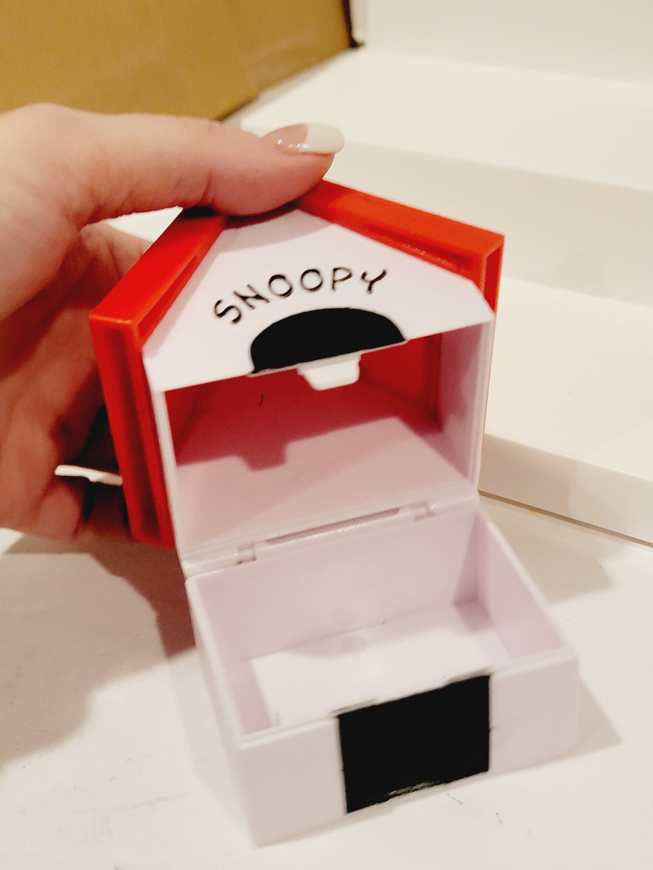 Peanuts Snoopys Dog House Just Play Woodstock Bowl of Bones - Etsy