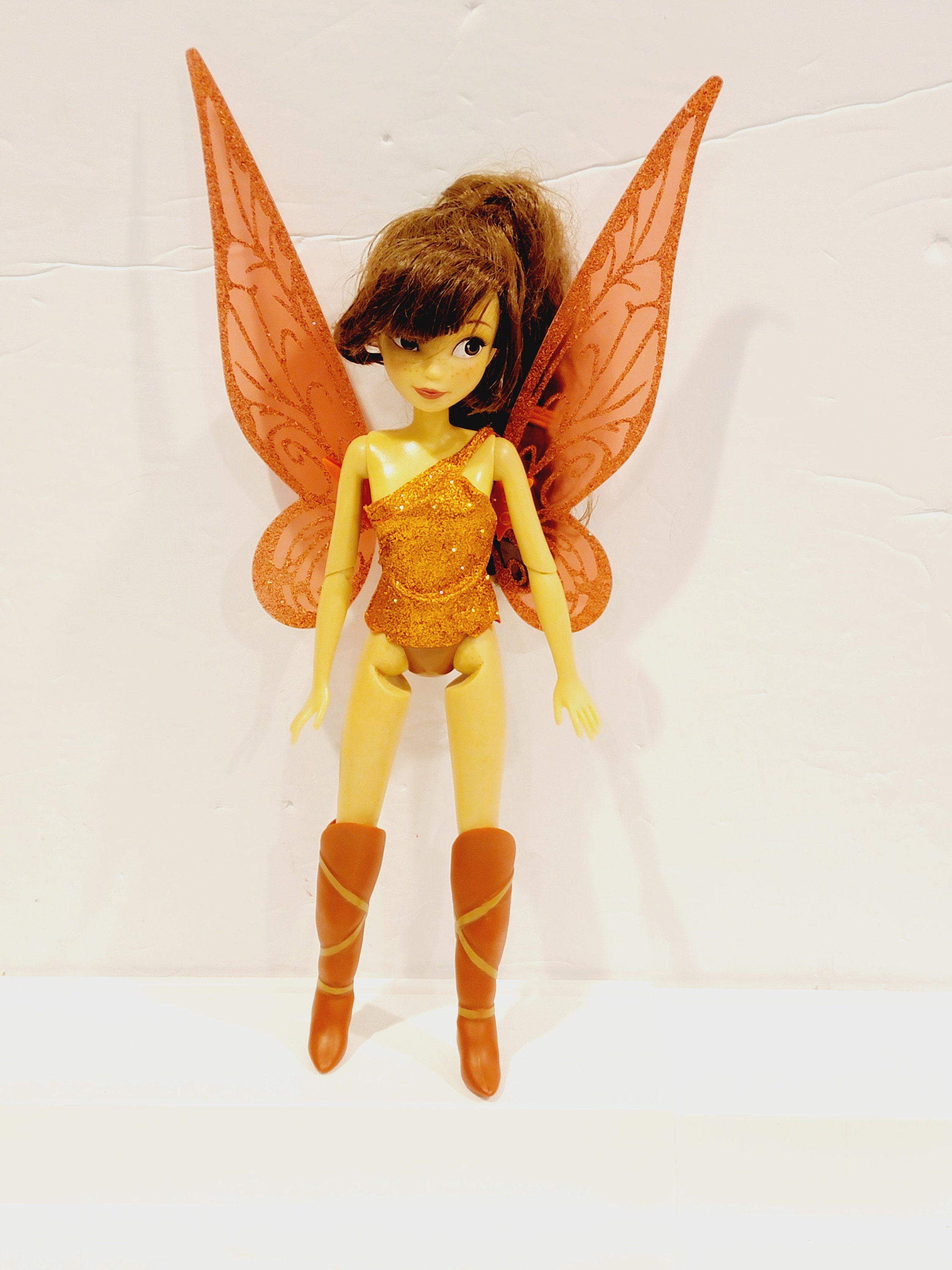 Disney Store Fairies Tinkerbell Fawn Doll Fluttering Wings Legend Neverbeast Etsy Australia