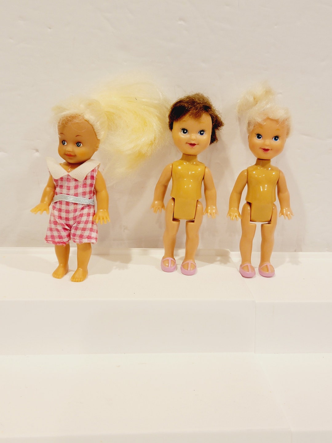 Vintage Mattell M.I.I. and Kidcore Mini Doll Set - Etsy