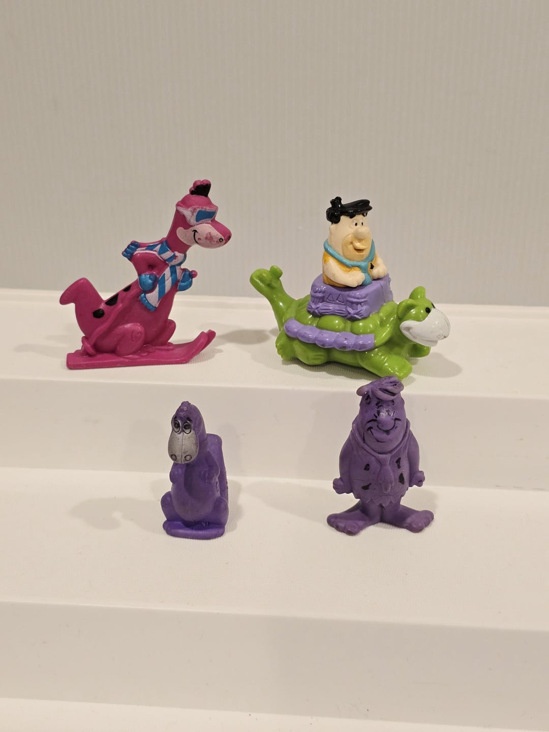 Vintage Flintstone Mini Figure Set - Etsy