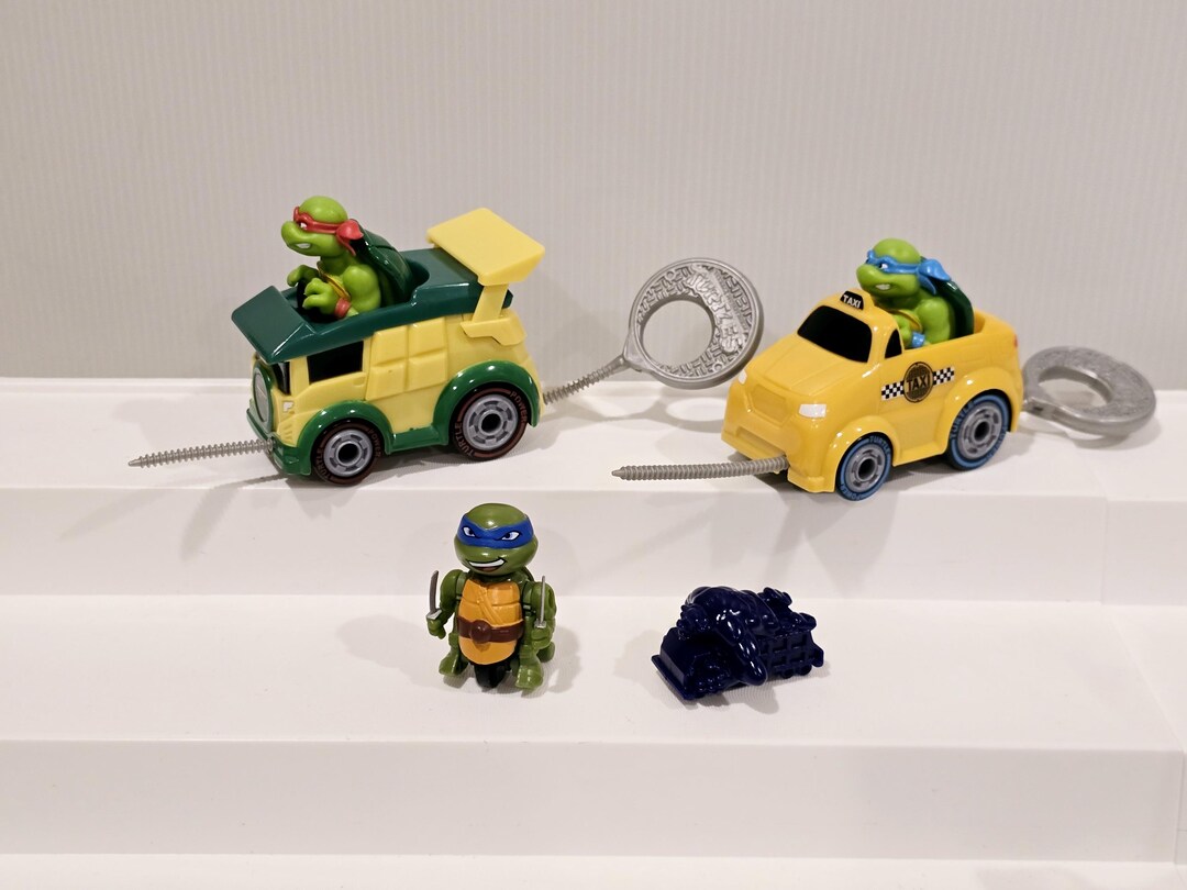 Teenage Mutant Ninja Turtles TMNT Racer Rolling Car Set - Etsy