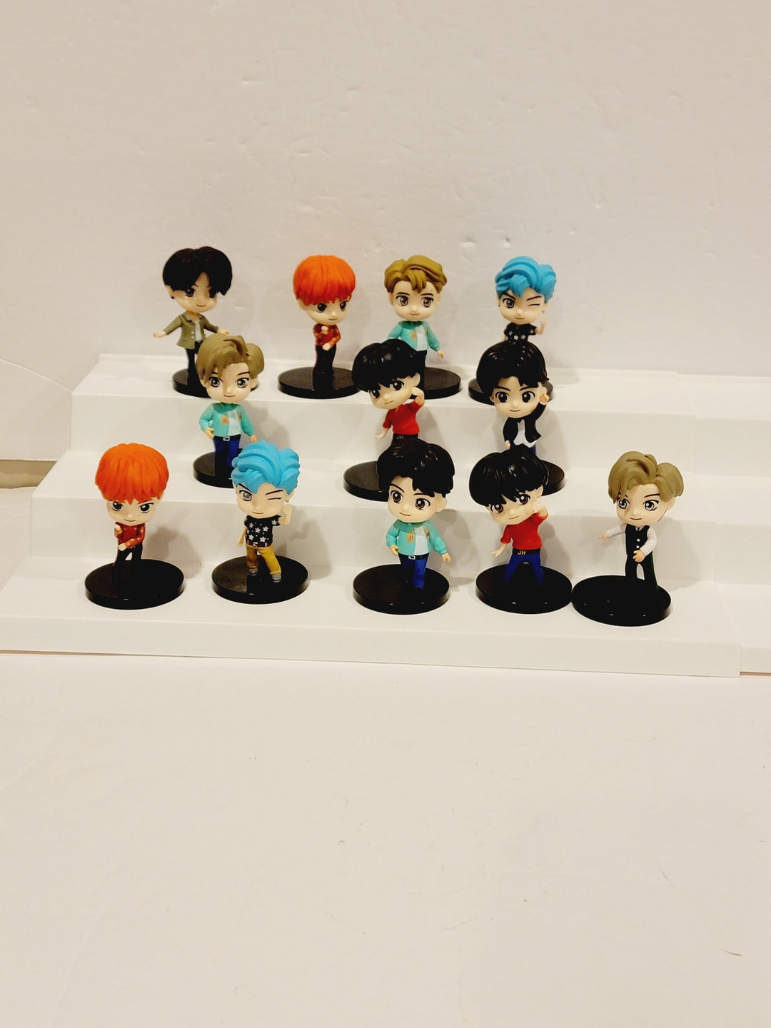 Tinytan BTS Anime Figure Set - Etsy