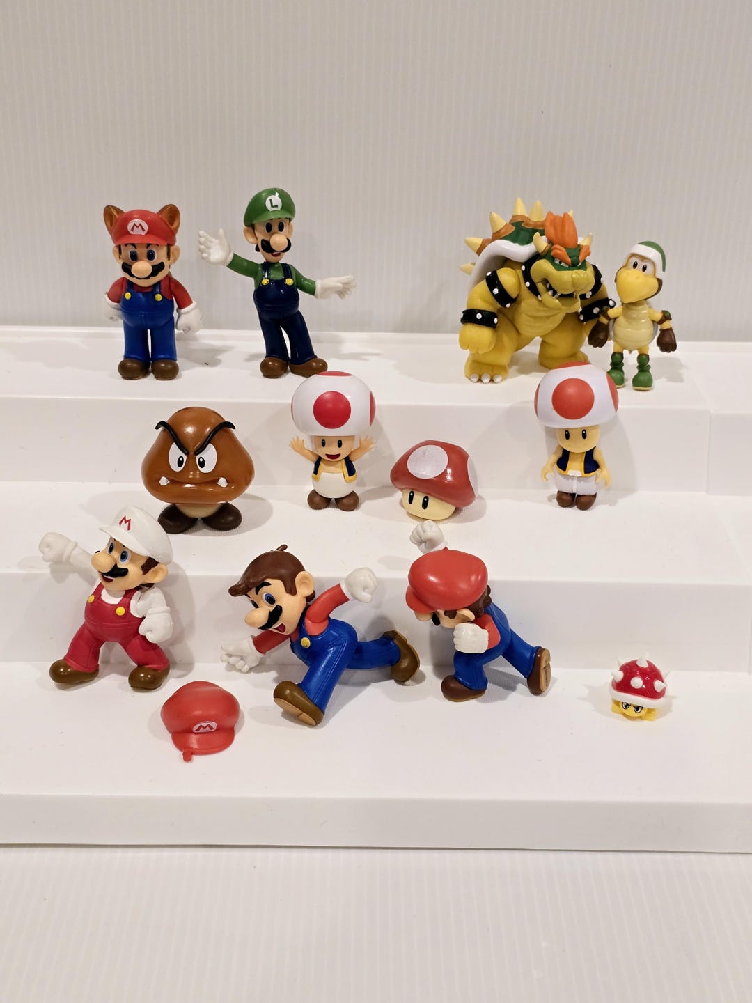 Nintendo Super Mario Bros Action Figure Set - Etsy