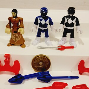 Power Rangers Imaginext Figure and Accessories Set - Etsy