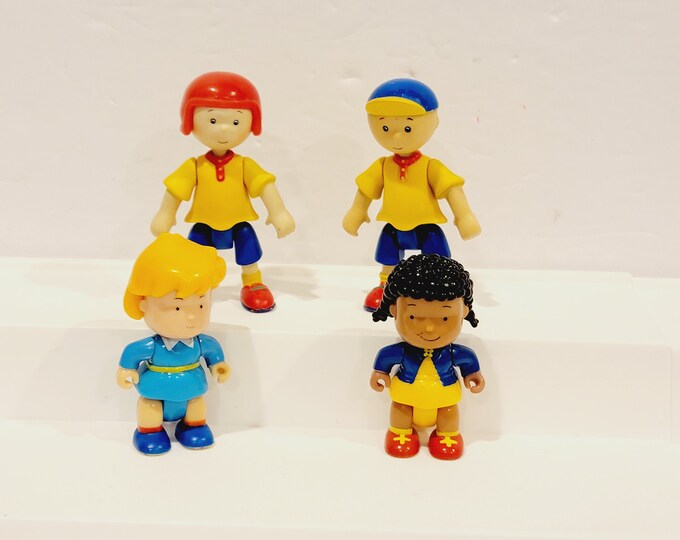 PBS Kids Caillou and Friends Figure Set - Etsy