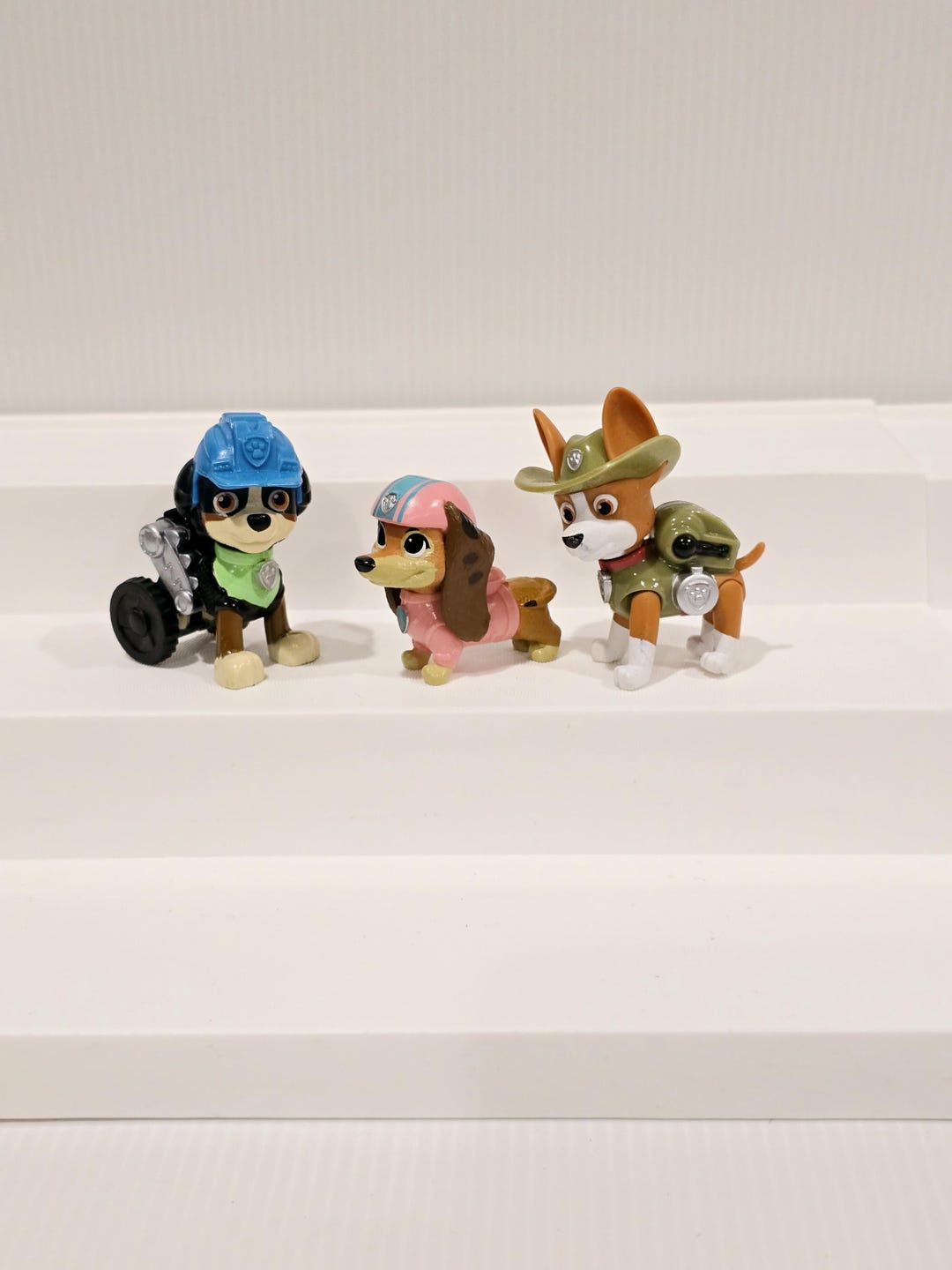 Paw Patrol Tracker, Liberty and Rex Figure Set - Etsy