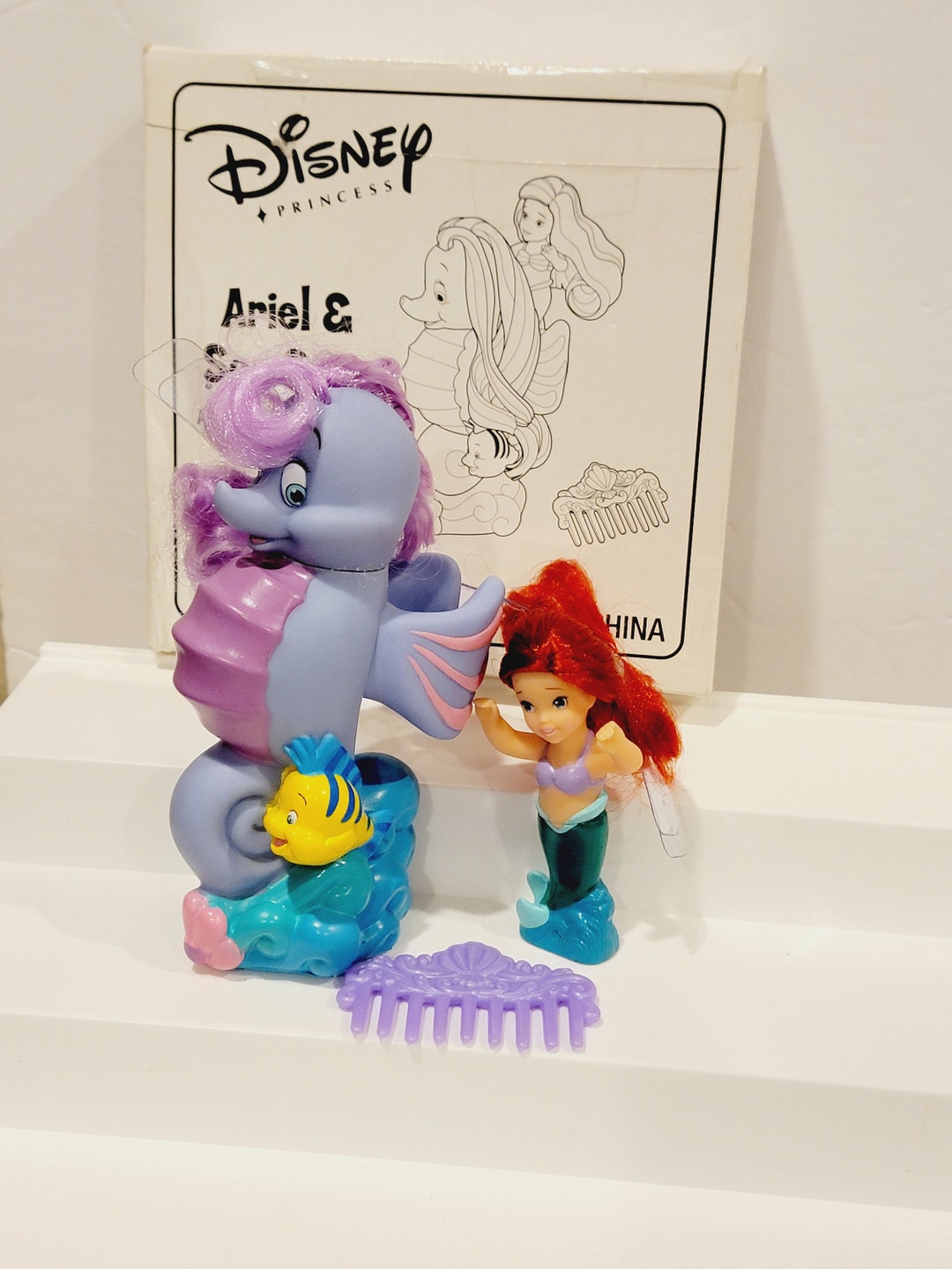 Disney My First Princess Ariel Sea Star Mattel Flounder Little - Etsy