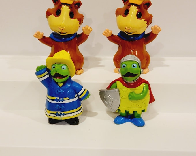 Mattel Wonder Pets Linny Guinea Pig, Tuck the Turtle Bobblehead 3 ...