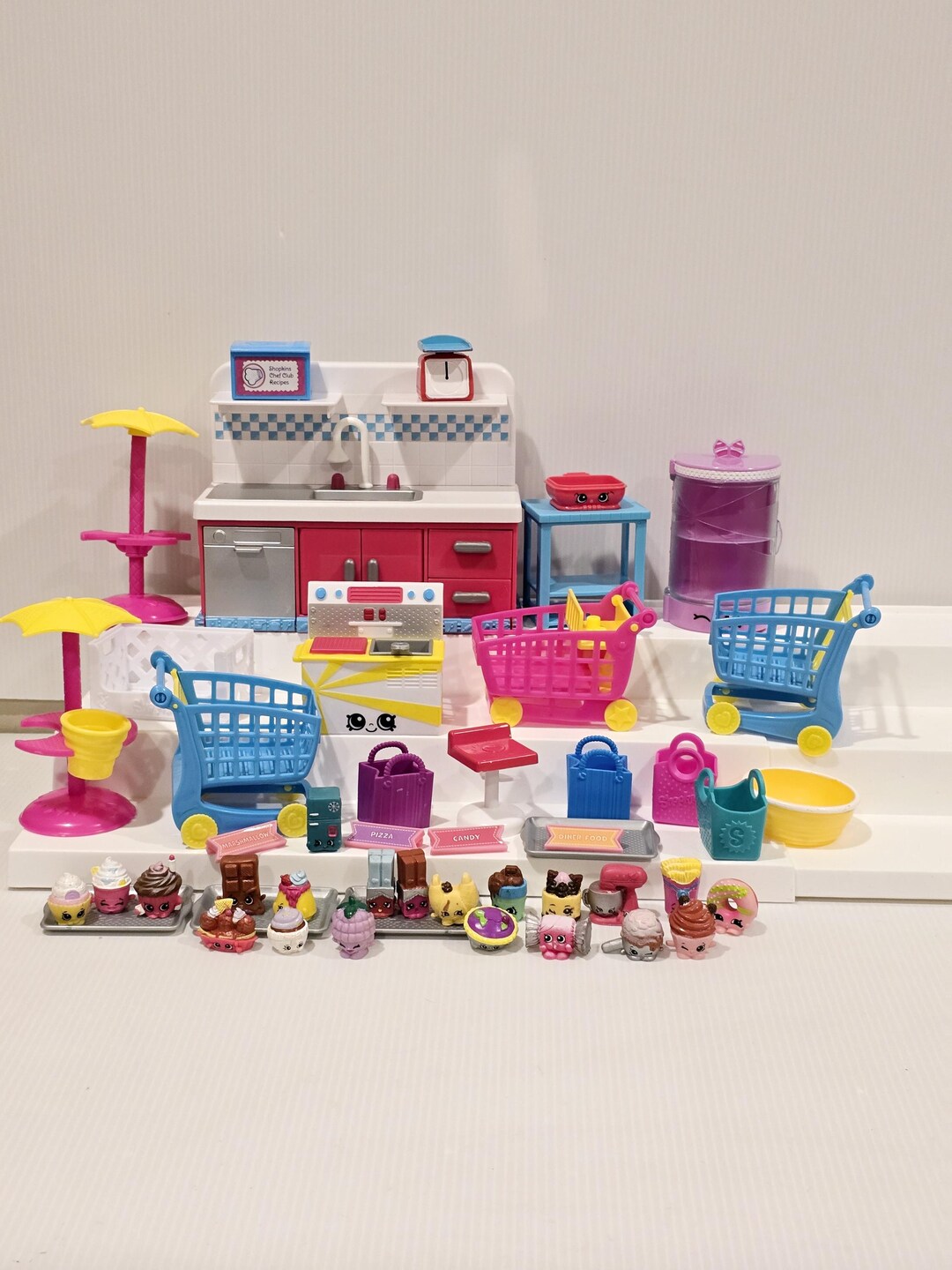 Shopkins Chef Club Hot Spot Kitchen and Food Fair Playset - Etsy