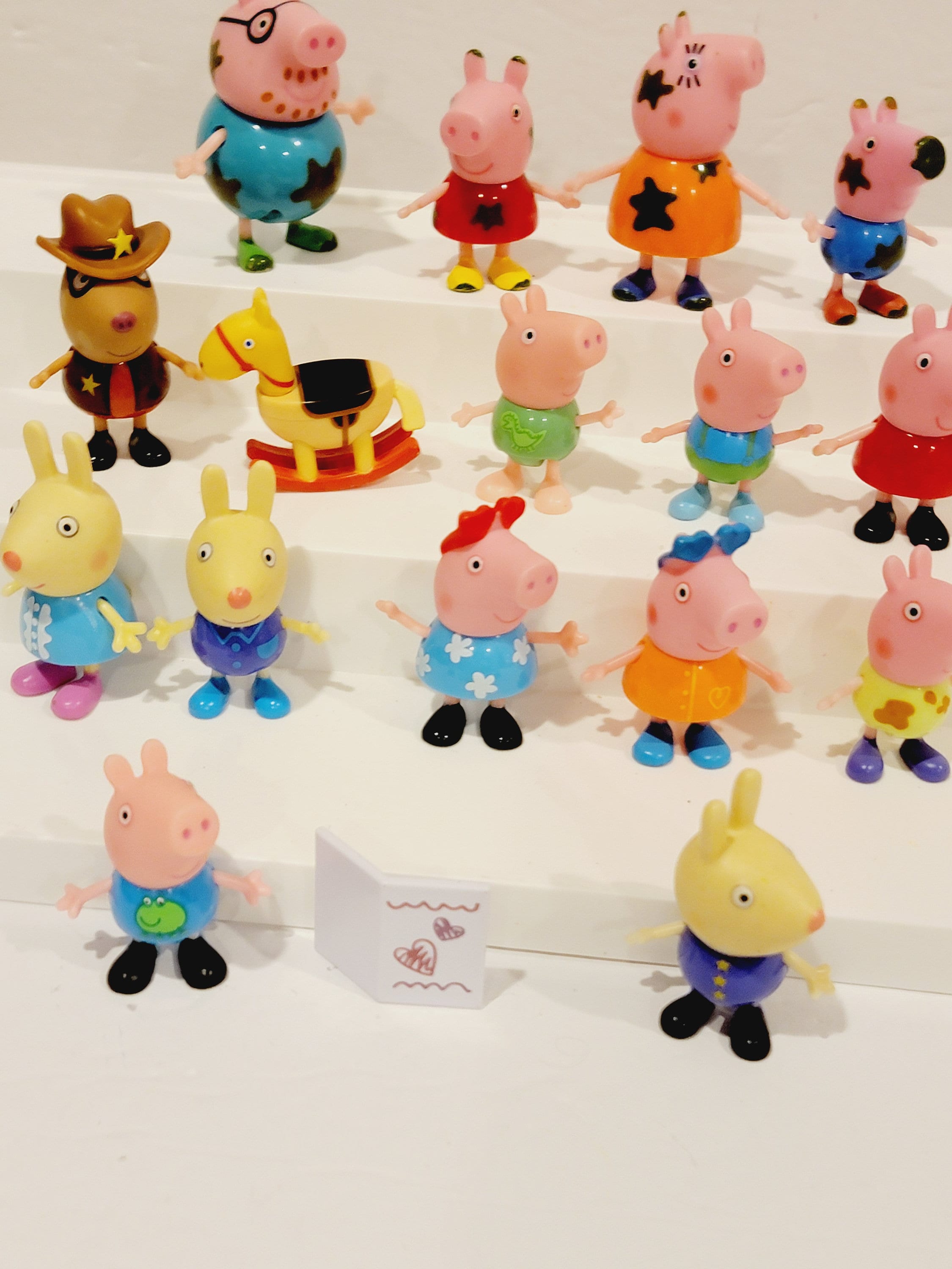 Peppa Pig Action Figure Set - Etsy