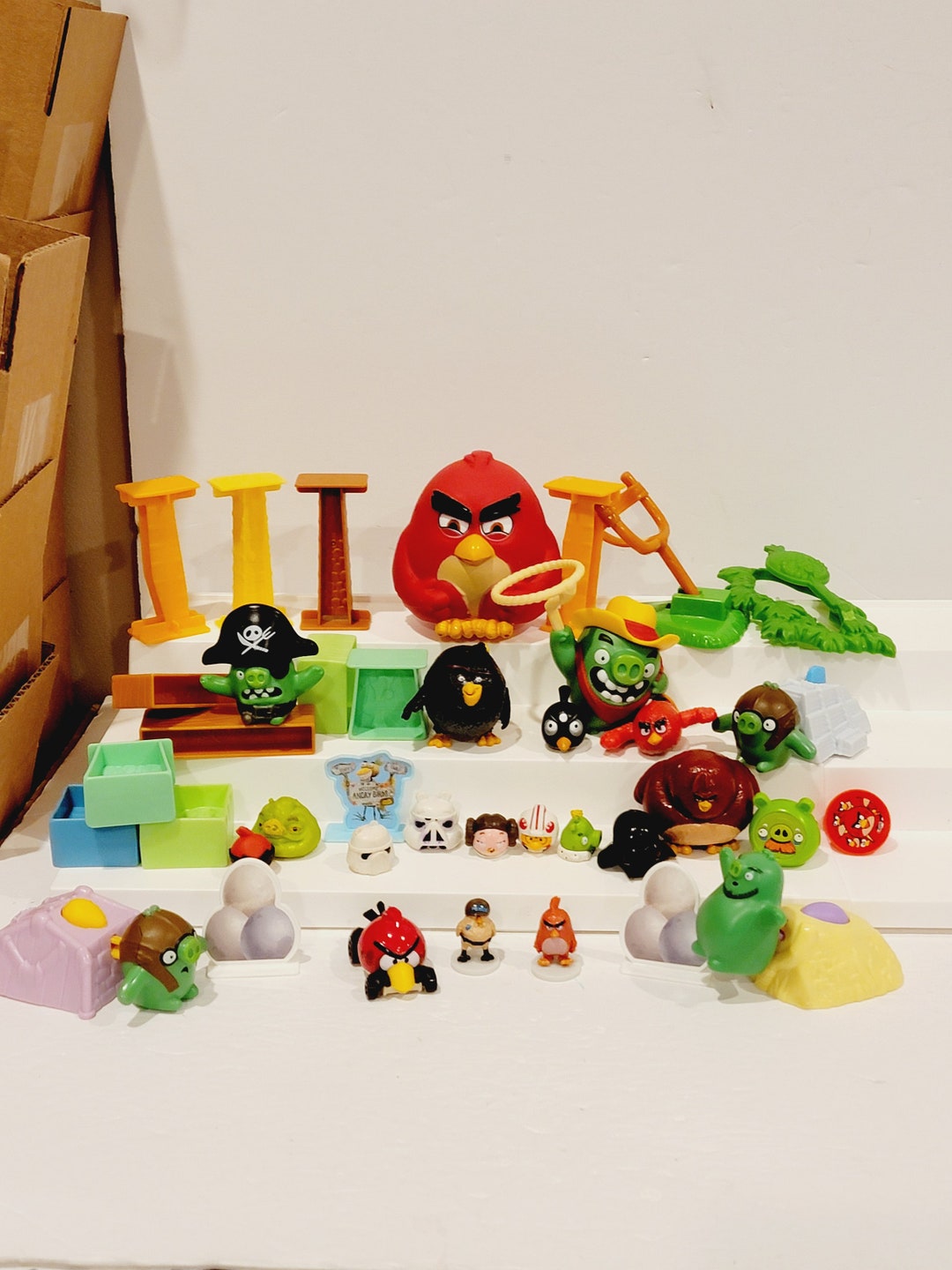 Angry Birds Mini Figure Set - Etsy