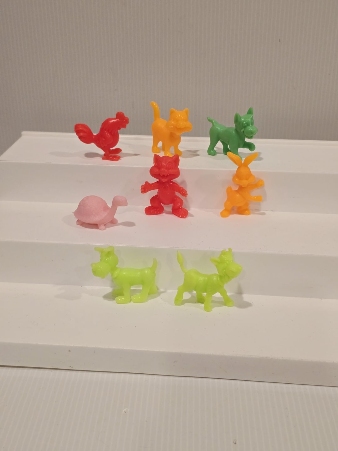 Vintage Cereal Prize Box Collectible Plastic Figure Set - Etsy