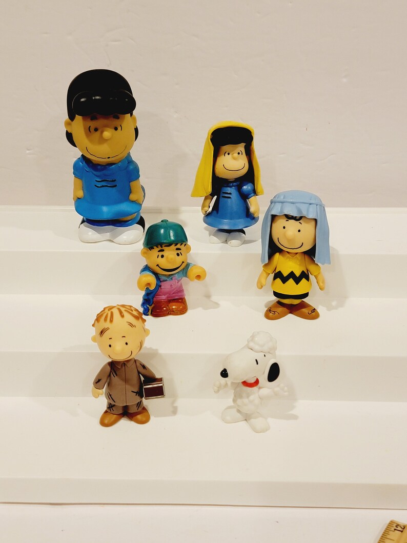 Peanuts Snoopy Action Figure Set - Etsy