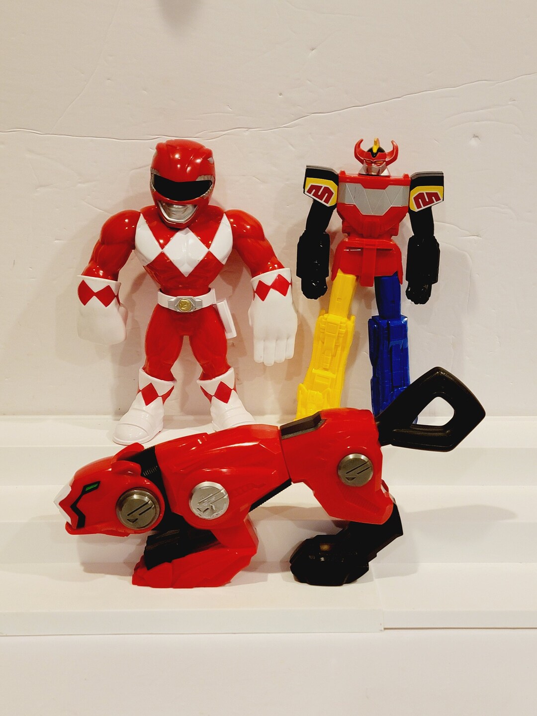 Power Rangers Large Action Figure Set - Etsy