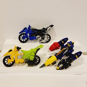 Power Ranger Dino Charge Motorcycle Super Megaforce Zord Set - Etsy