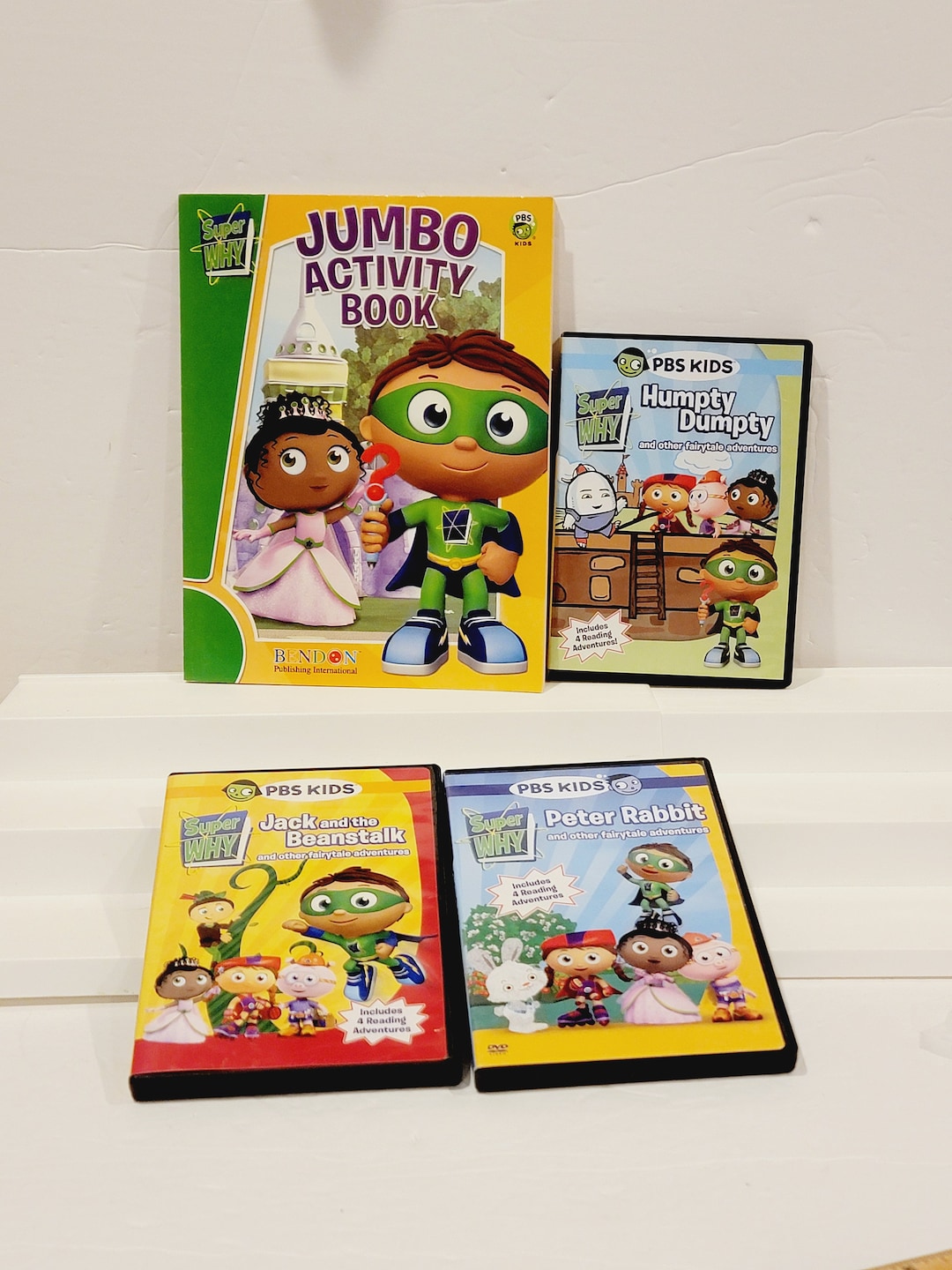 PBS Kids Super Why DVD and Coloring Book Set - Etsy