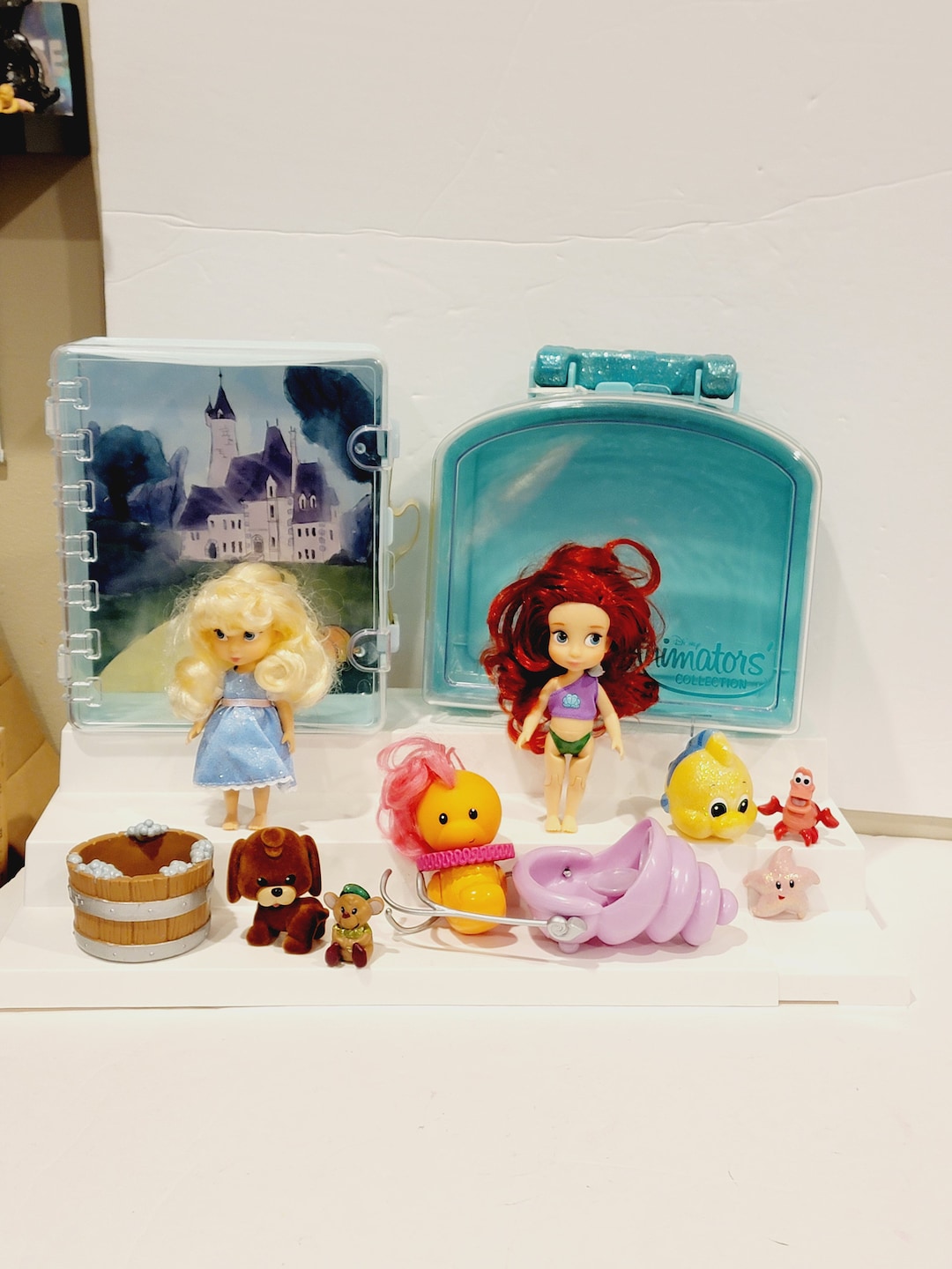 Disney Animators' Collection Cinderella and Little Mermaid 5 Set - Etsy