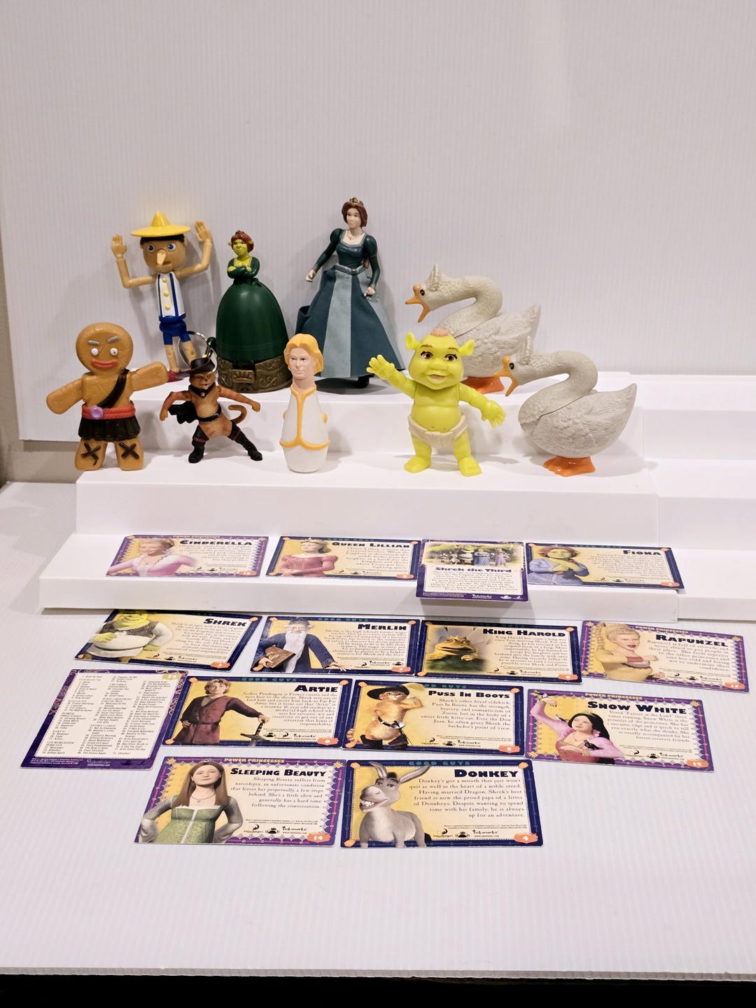 Shrek Action Figure and Trading Card Set - Etsy
