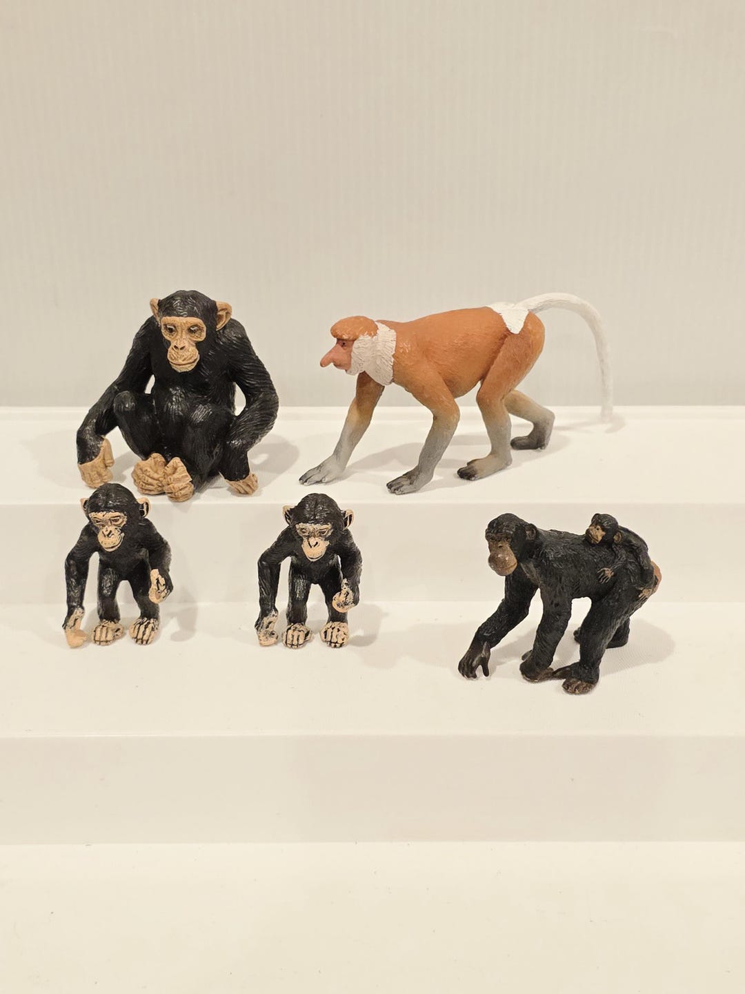 Realistic Primate Monkey Animal Figure Set Papo and Mojo Set - Etsy