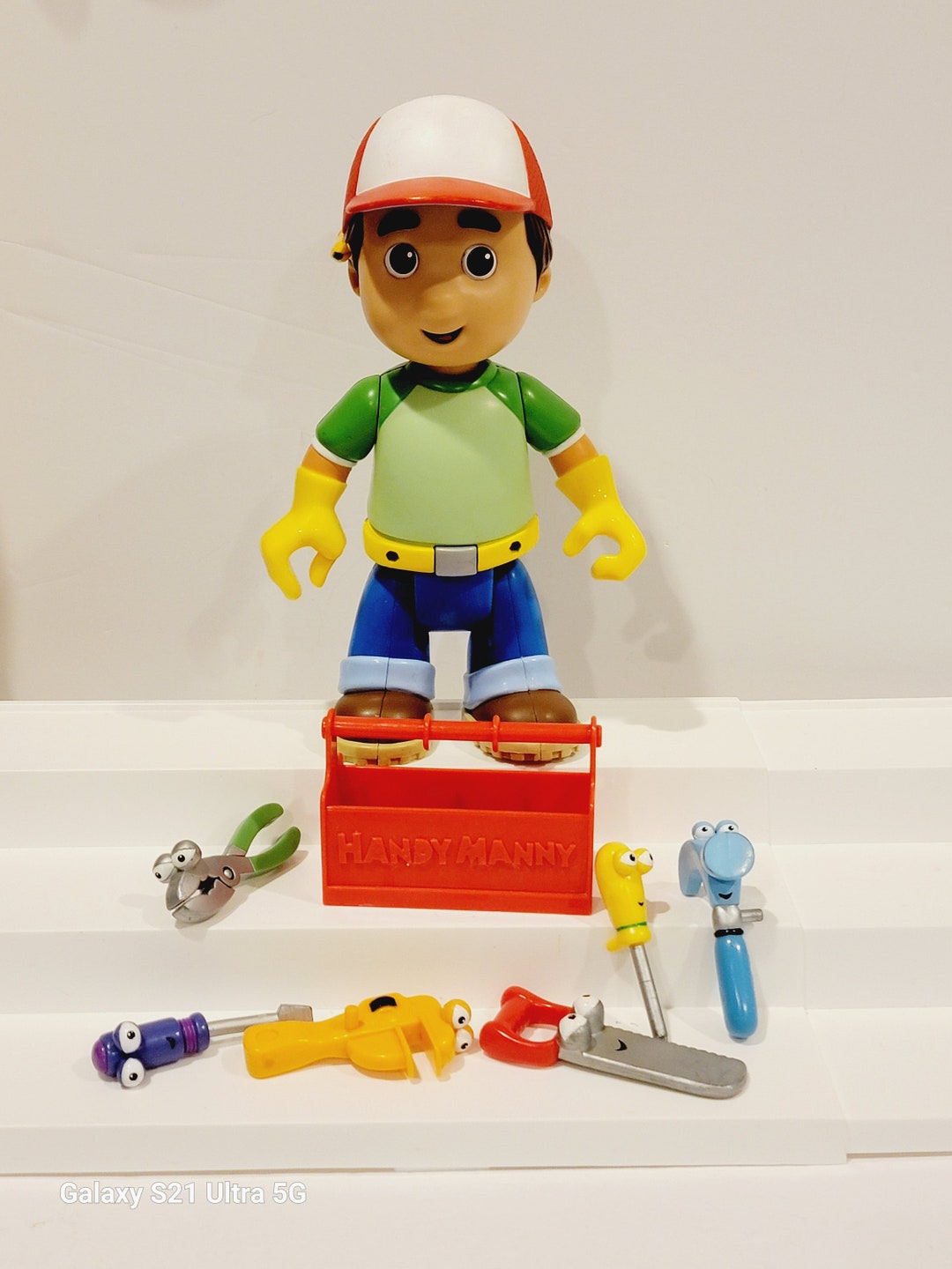 Mattel Disney Handy Manny Talking Figure With Tool Box - Etsy