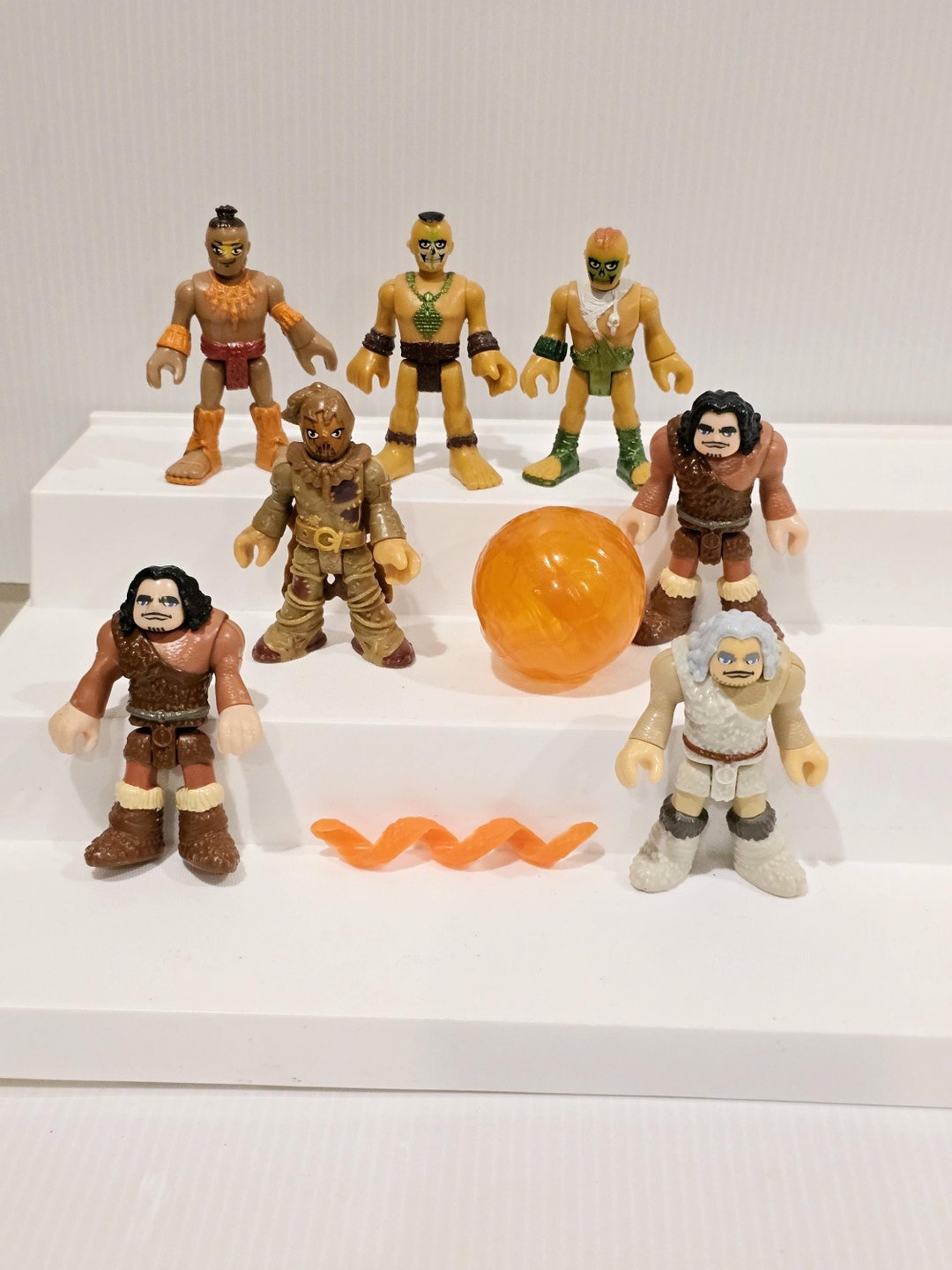 Imaginext T Rex Ice Age Caveman Action Figure Set - Etsy