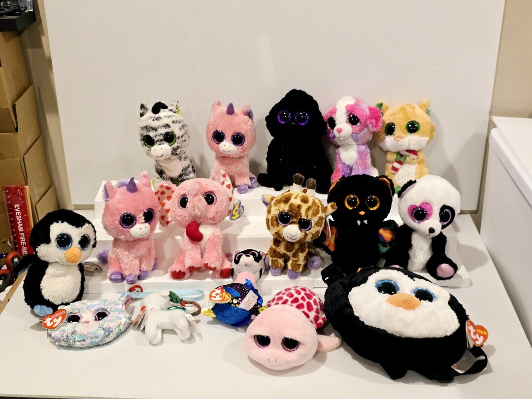 Ty Beanie Boo Plush Set - Etsy