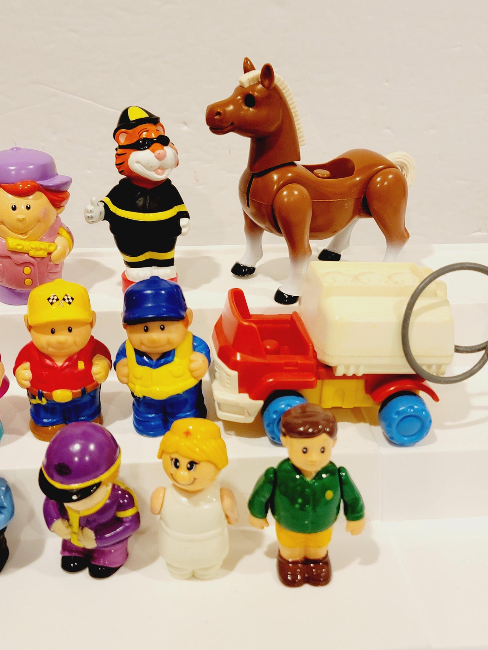 Vintage Plastic Little People Shelcore, John Deere, Playskool,and ...
