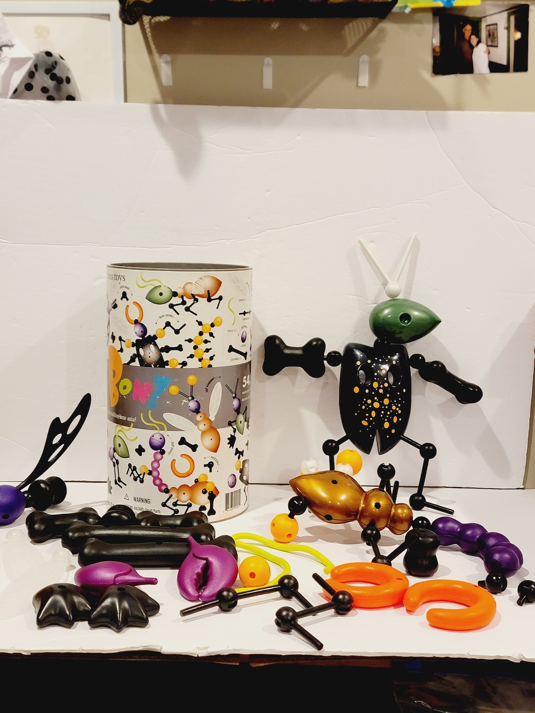 Exo Bonz Interconnectable Creature Pieces, Curious Toys 1999 - Etsy